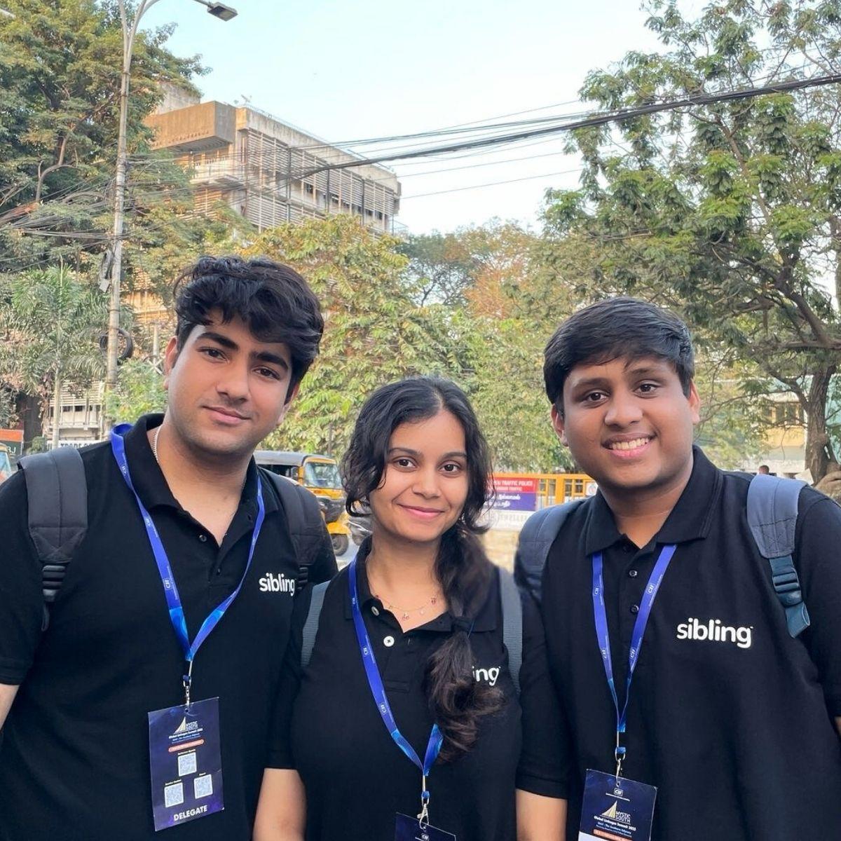 Sibling, co-founded by Mitansh Aggarwal, Adwitiya Roy Viney Jain ...